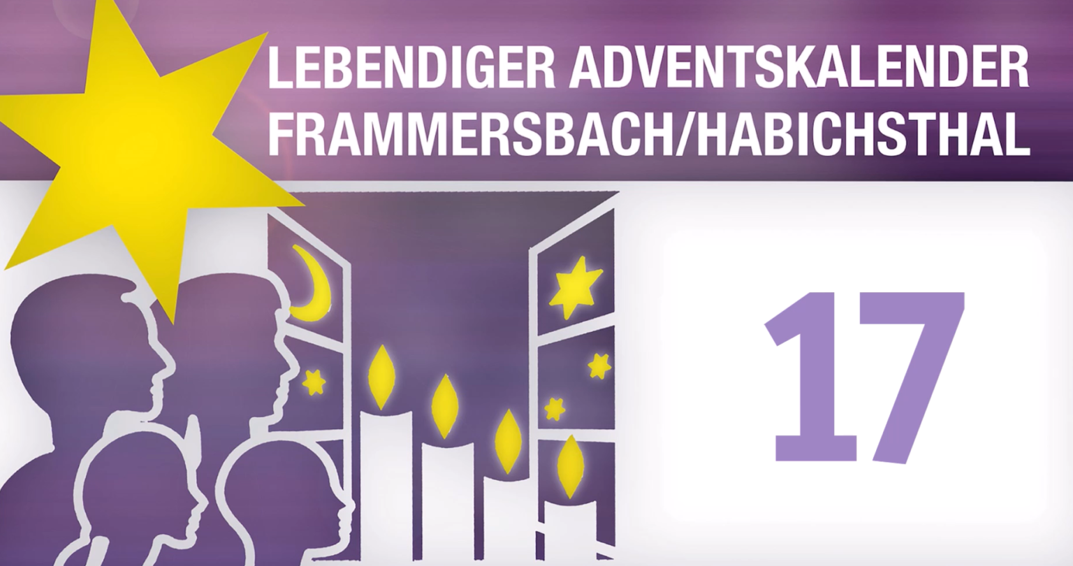 17. Dezember – Lebendiger Adventskalender | Frammersbach Marketing eG